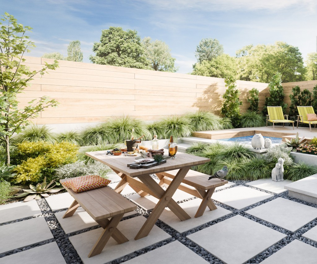 Idei mici de amenajare a curtii din spate – 9 moduri inteligente de a ...